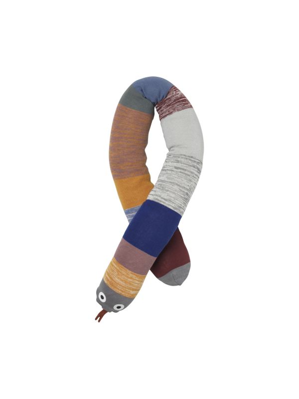 Ferm Living Dusty Snake Knuffel Rainbow | Babypark