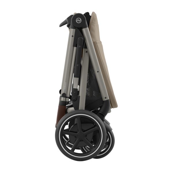 Cybex e-Gazelle S 3-in-1 Kinderwagen Set S - Taupe/Almond Beige | Babypark