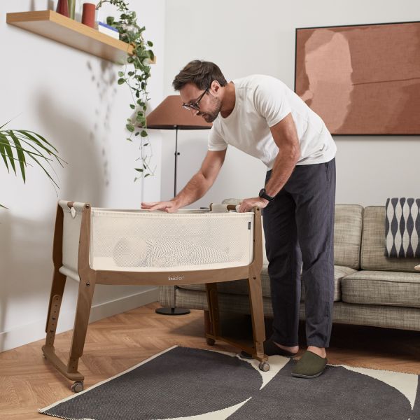 Snuz Rio SnüzPod Studio Co-Sleeper - Walnut | Babypark