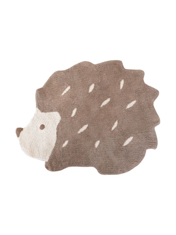 KidsDepot Hazel Vloerkleed Hedgehog Brown | Babypark